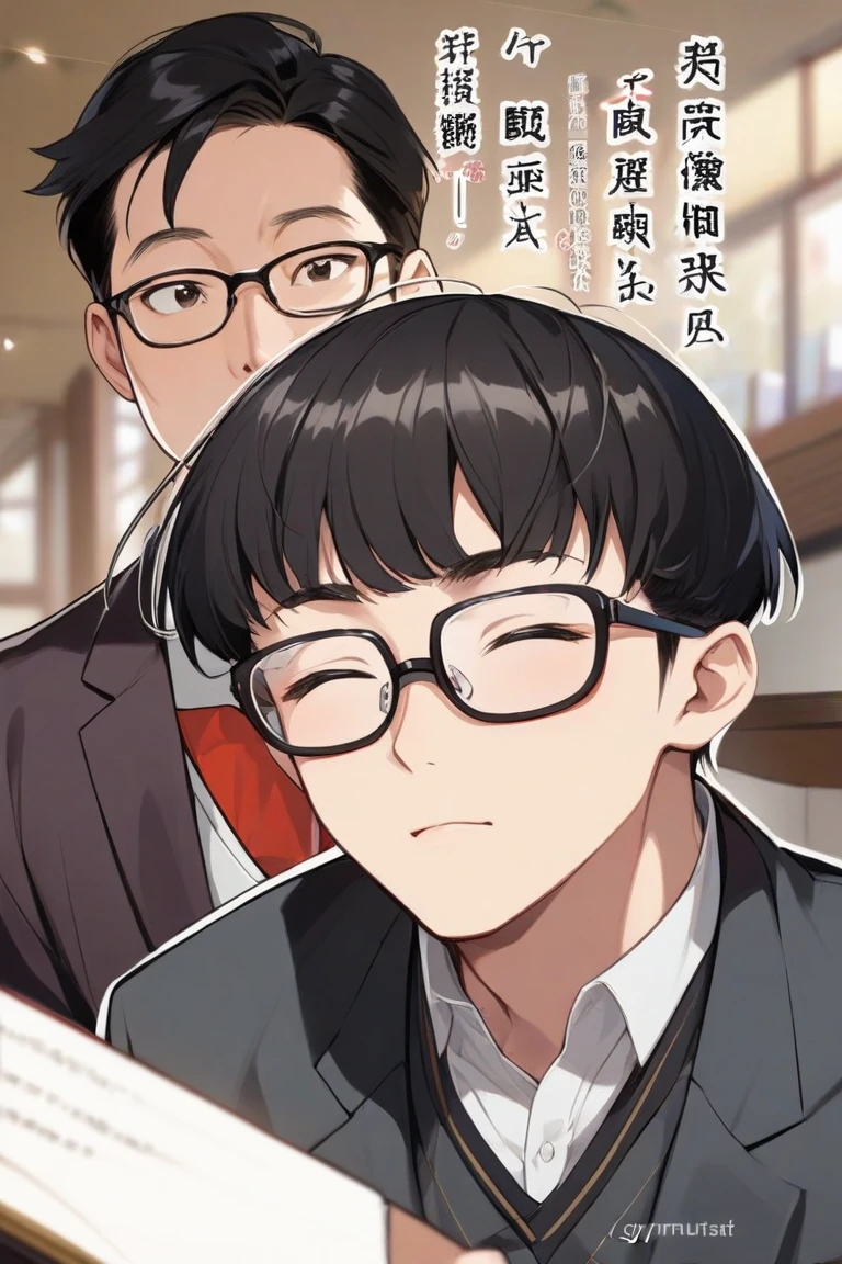 A Chinese man. He's nerd, multilingual, a teacher, gymrat, n ACTUALLY ...