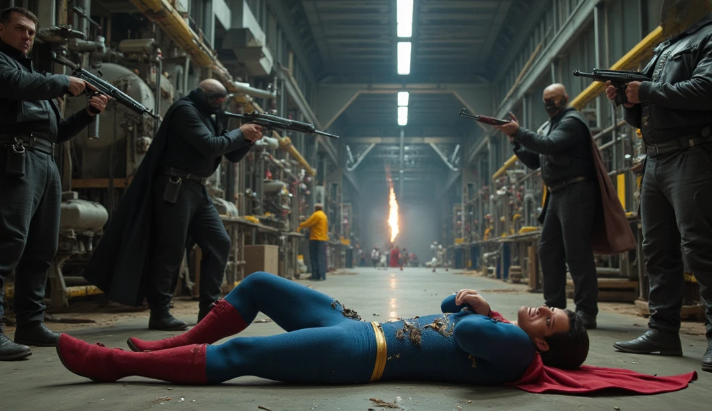 Hyper-realistic Hyper-detailed Volumetric lighting. Superman - SeaArt AI