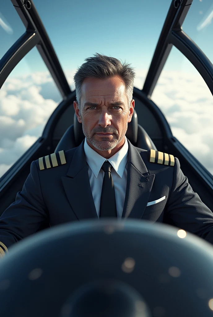 Captain pilot - SeaArt AI