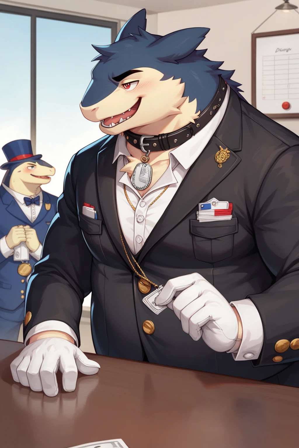 Scribble Typhlosion face,Humanity(Typhlosion),Chubby,(Black eyebrows ...