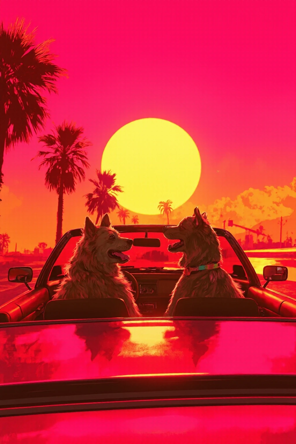0220 daily challenge - road trip at sunset