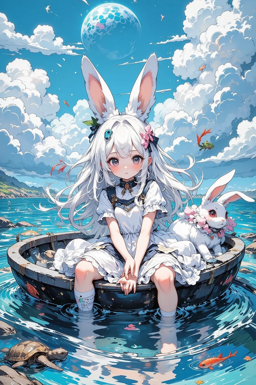 uyciak fan art /white bunny