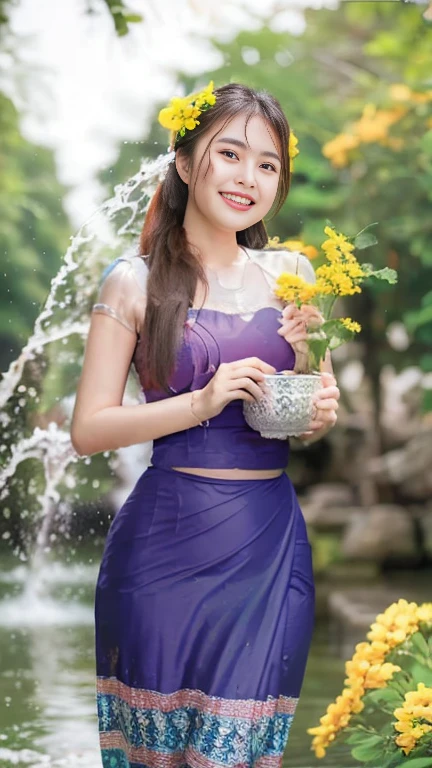 Burmese girl with attractive curvy full body. Friends full-length ...