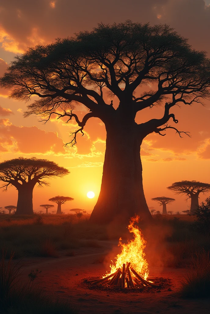 I grew up in a small village in the heart of Mozambique, surrounded by vast land - SeaArt AI