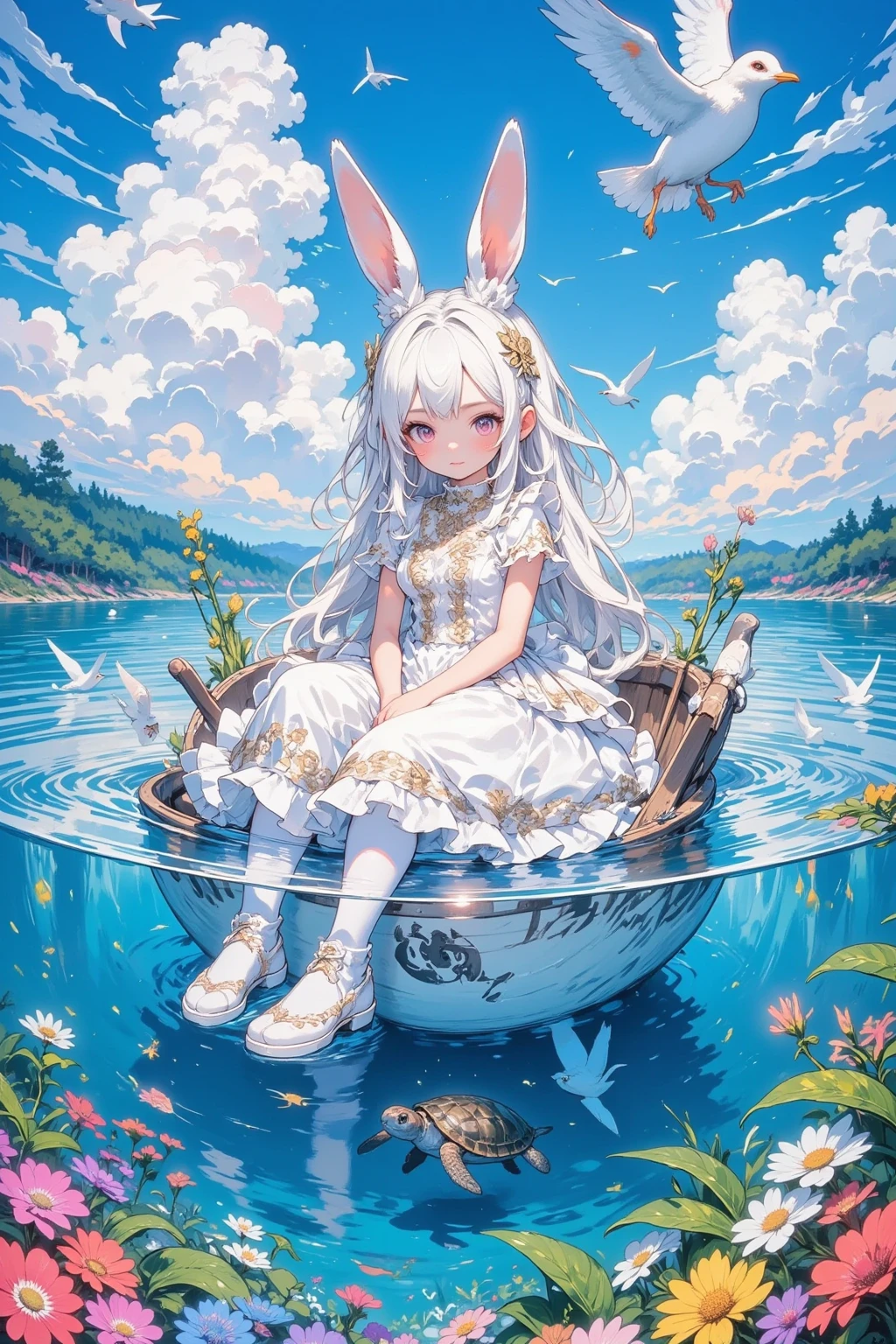uyciak fan art /white bunny
