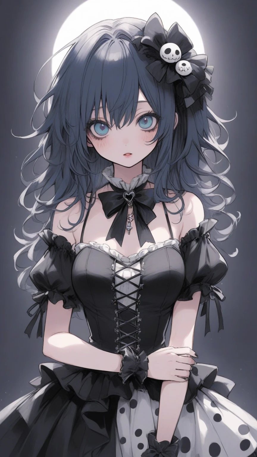 Tim Burton Style、anime idol clothes、 - SeaArt AI