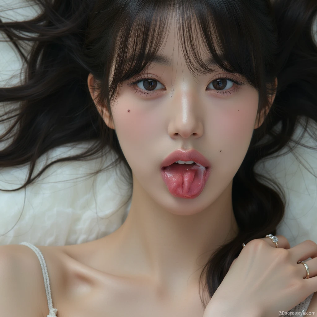 Japanese women,half body photo,from below,face as she orgasms from ...