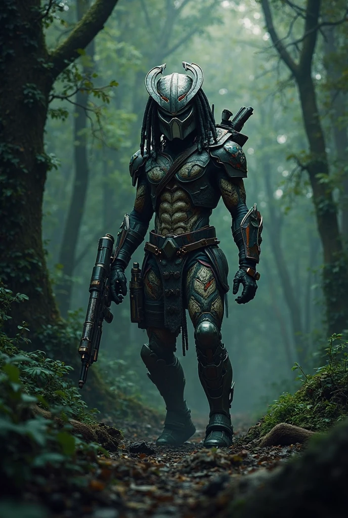 [intro] (Images of the dark jungle, Sounds of nature) Narrator - SeaArt AI