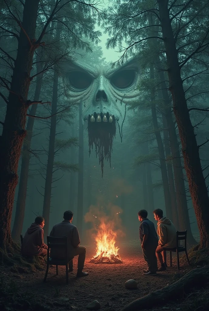 Make me scariest movie on the world with title KUMBAYA 2 - SeaArt AI