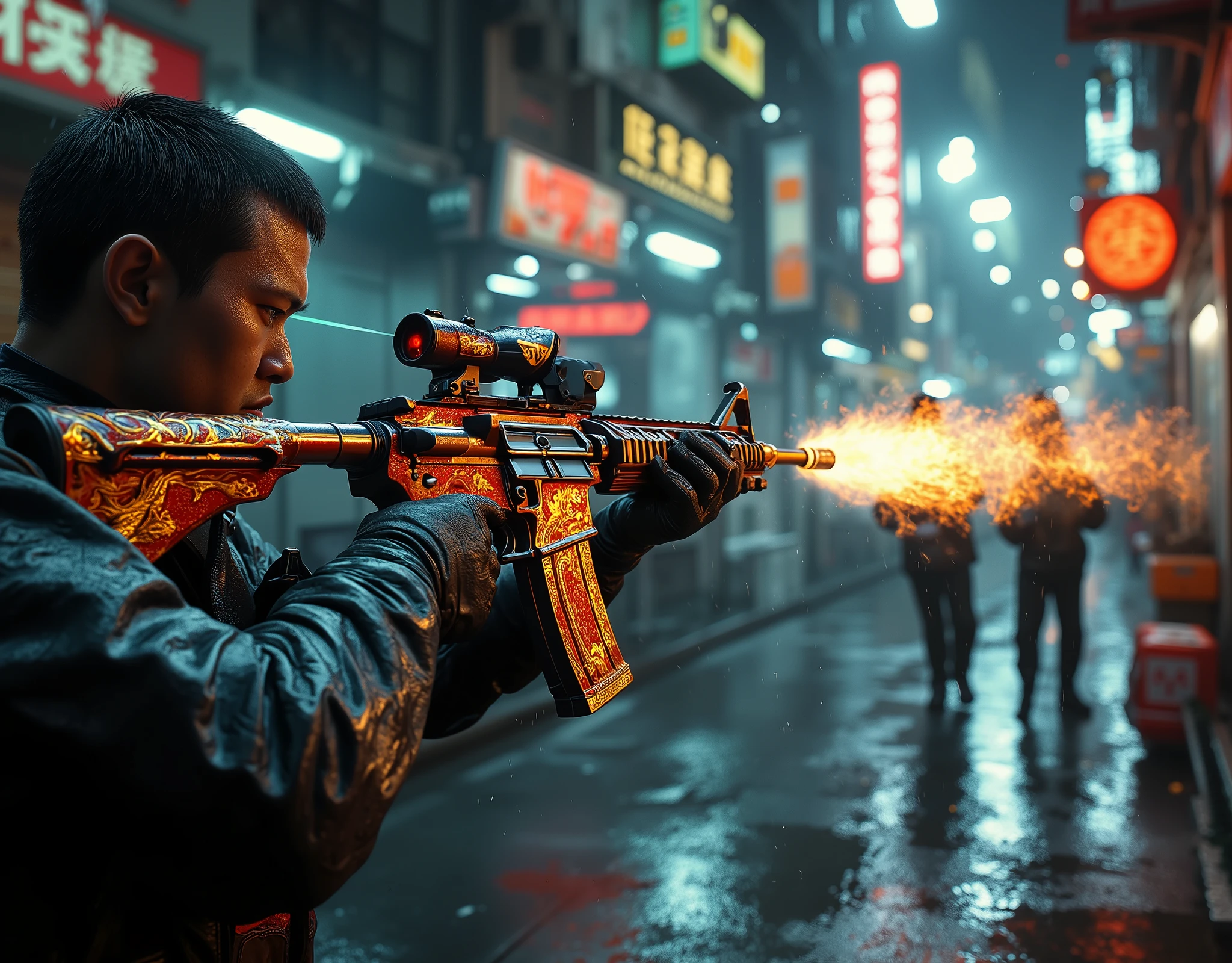 [Style: "Photorealistic, cinematic, cyberpunk"] (Key Directive - SeaArt AI