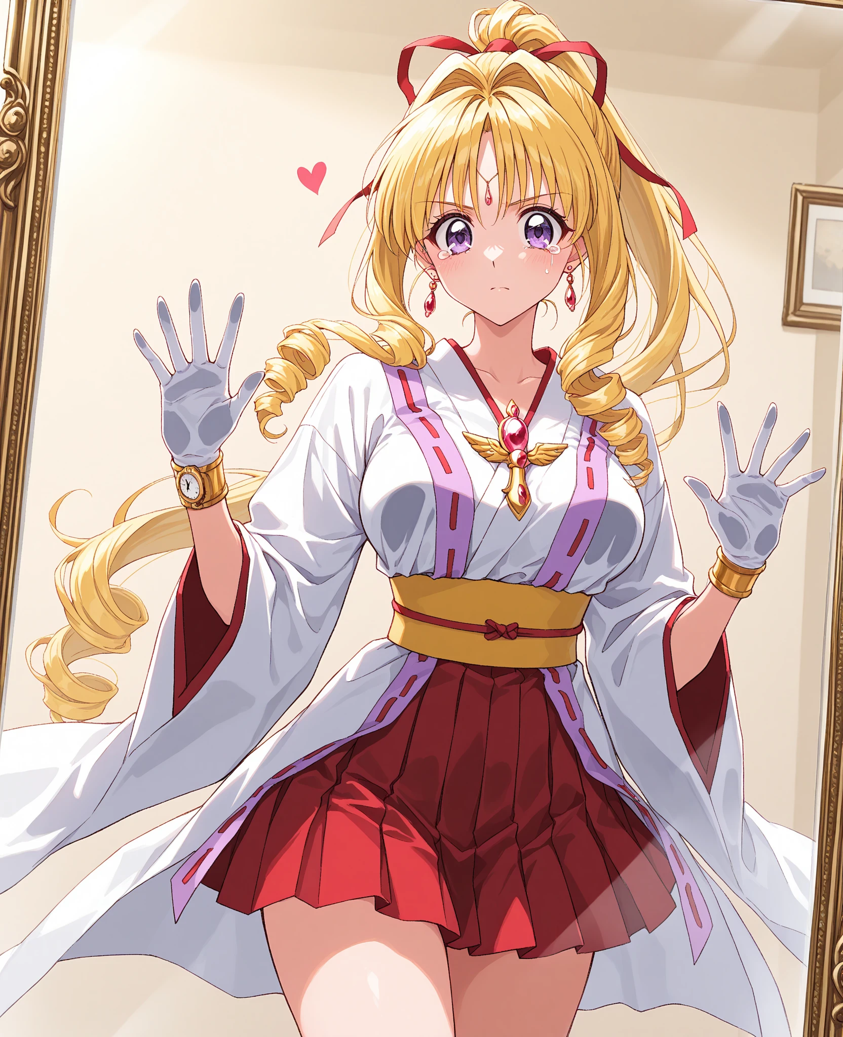 masterpiece,TOP QUALITY, image of a girl trapped in a large glass ...