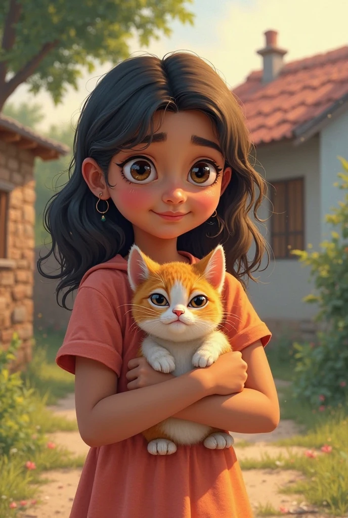 The cat gets very sick and Rupa takes it home because her mother fools ...