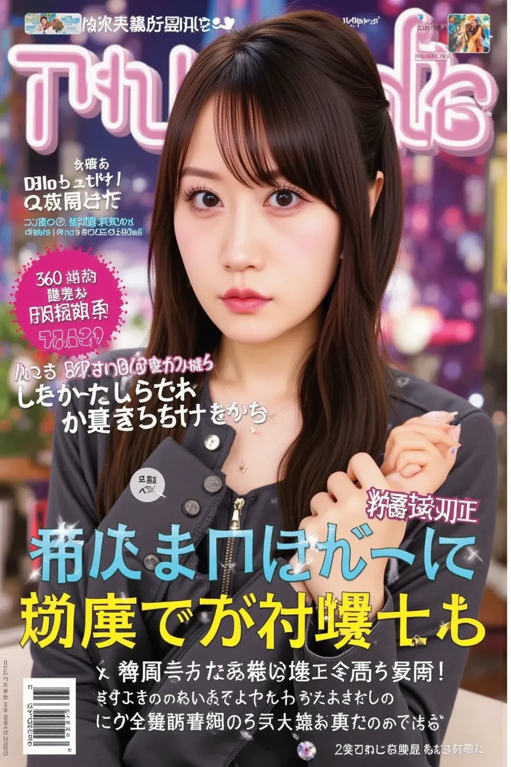 "A cool and edgy female musician graces the cover of a popular music ...