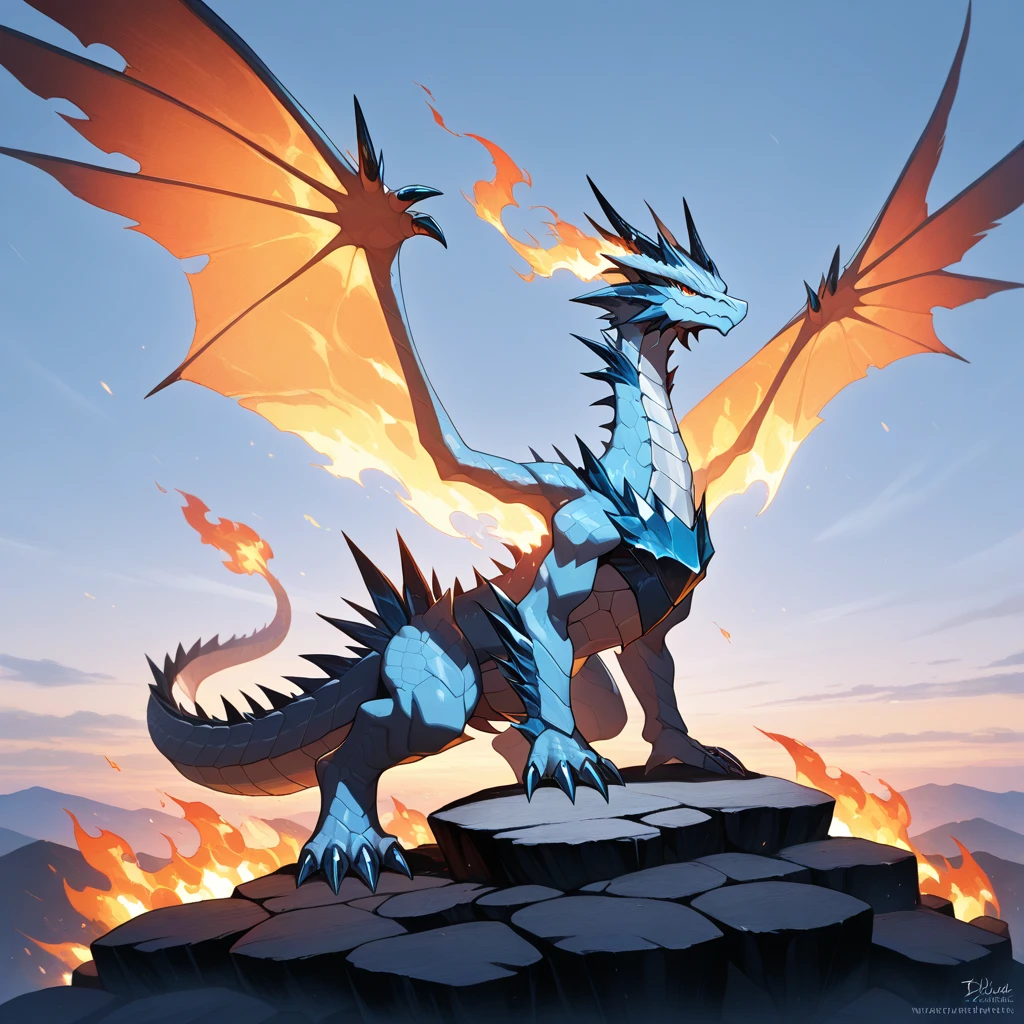 Masterpiece, best quality arms, dragon, without humans, alone - SeaArt AI