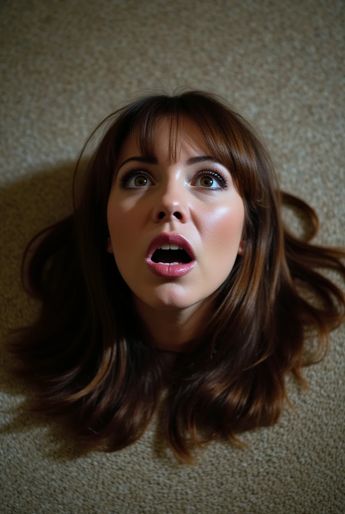 Photo of pretty 20 year old woman's disembodied head sitting on the ...