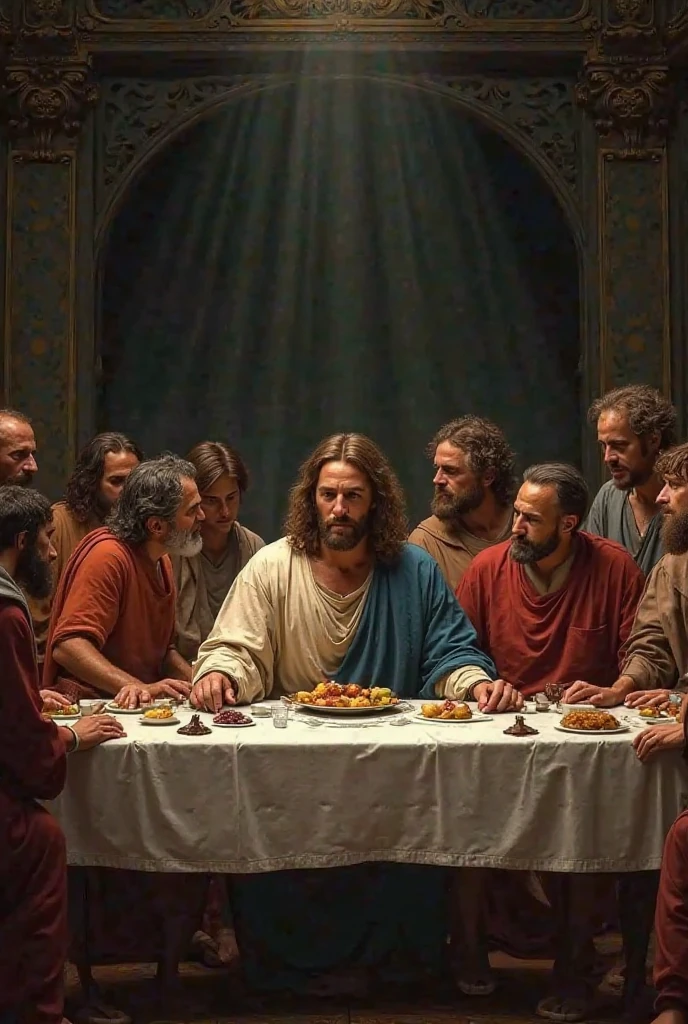 Iconic Last Supper Movie Characters - SeaArt AI