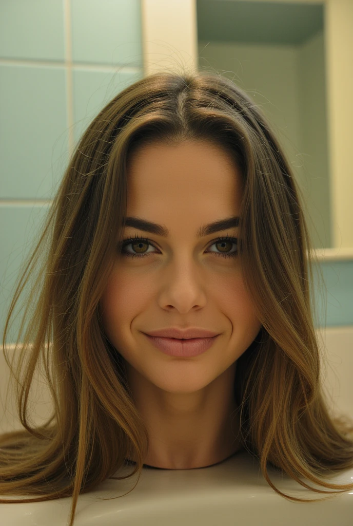 Photo of pretty 18 year old woman's disembodied head sitting on a ...