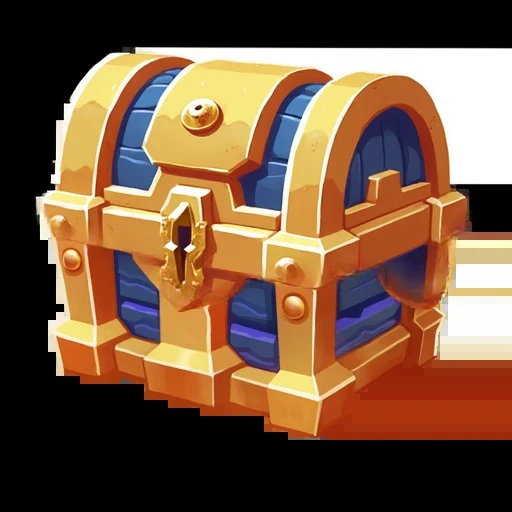 Opened chest, empty chest - SeaArt AI
