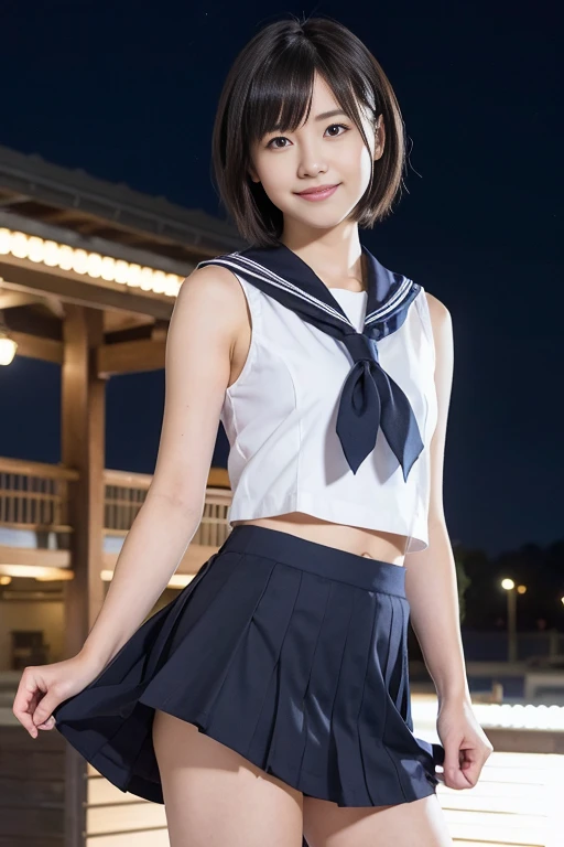 Makoto Shinkai, You are here., 1 girl, Magic Girl, bangs, black hair ...