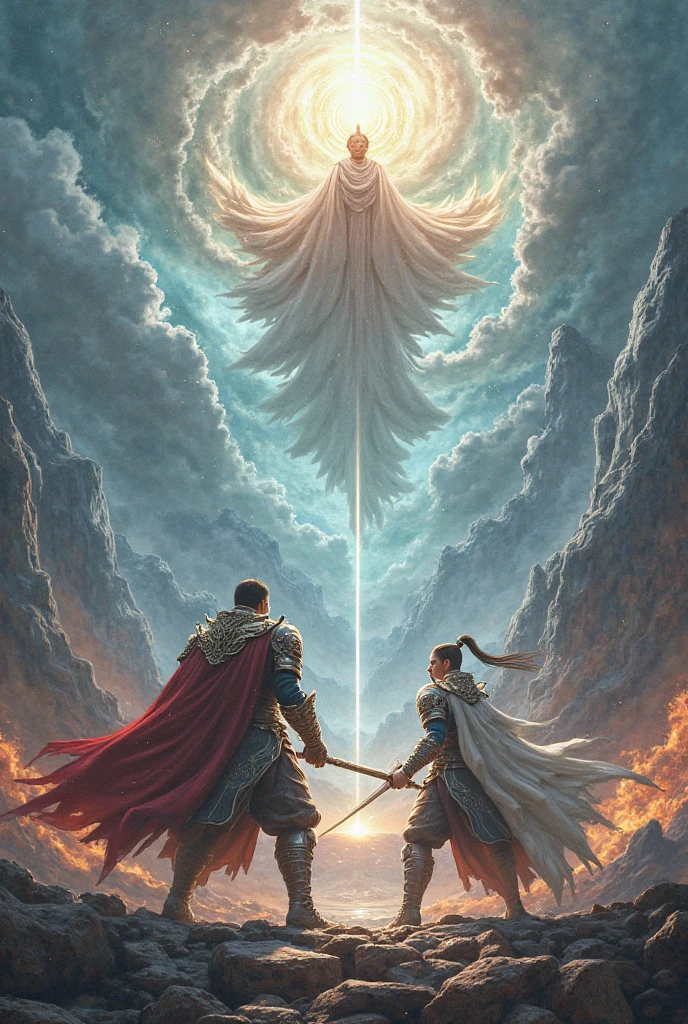 The most epic battle in history with handsome and powerful characters ...