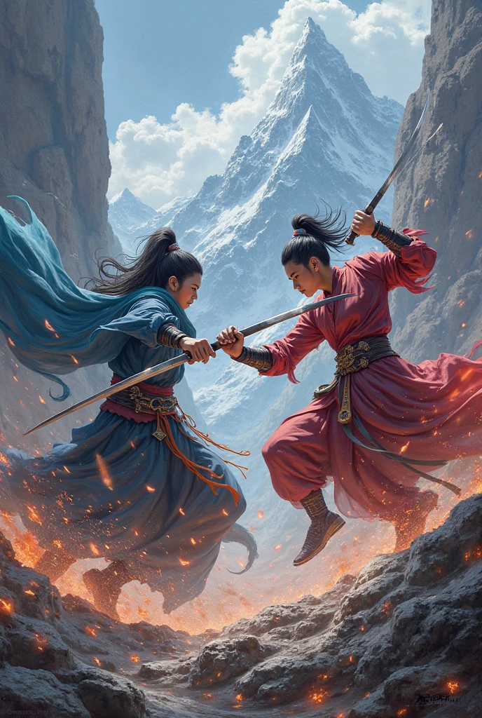 Battle by chu'u yuan drawing - SeaArt AI