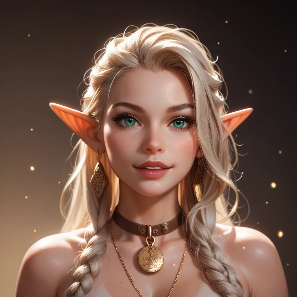 Elf riding a dog, mtg style - SeaArt AI