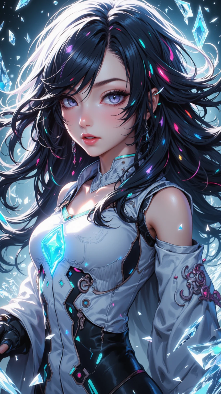 A beautifully drawn portrait of Eurycey Syed from the anime《grim Reaper ...