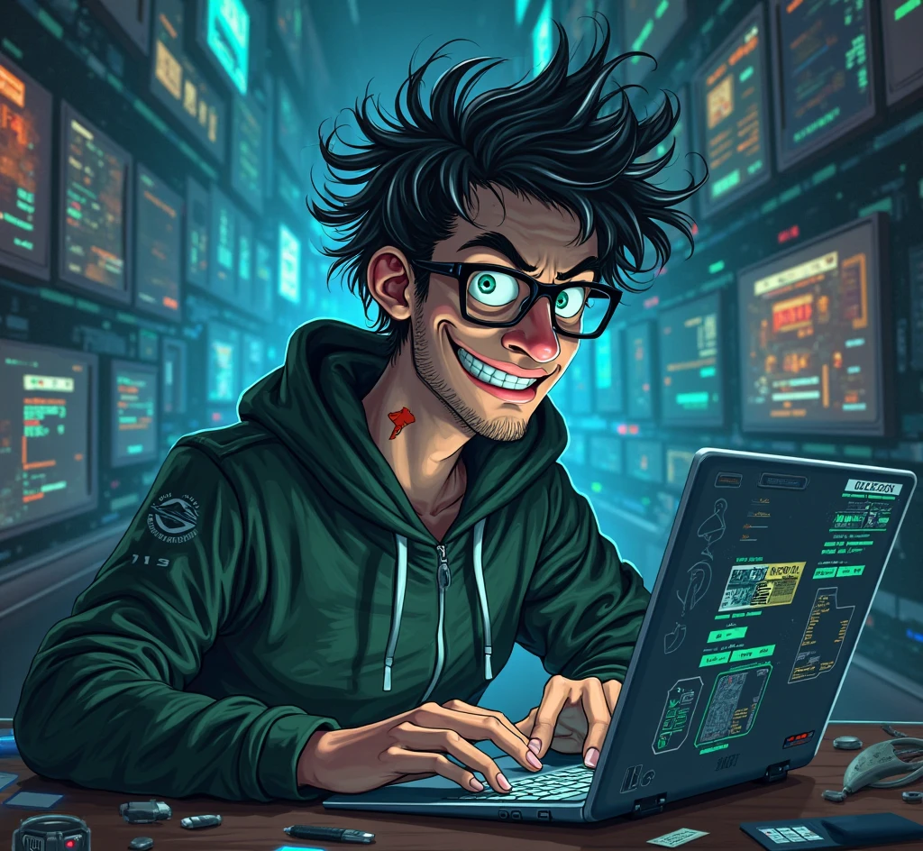 Hacker, who hacks into the Pentagon and Deutchebank websites with a ...