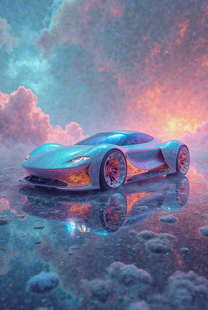 Make an opal car - SeaArt AI