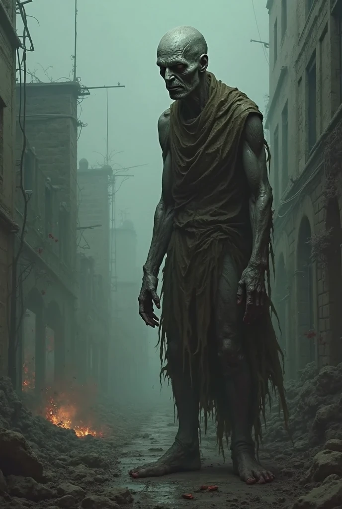 Zombie talking angle - SeaArt AI