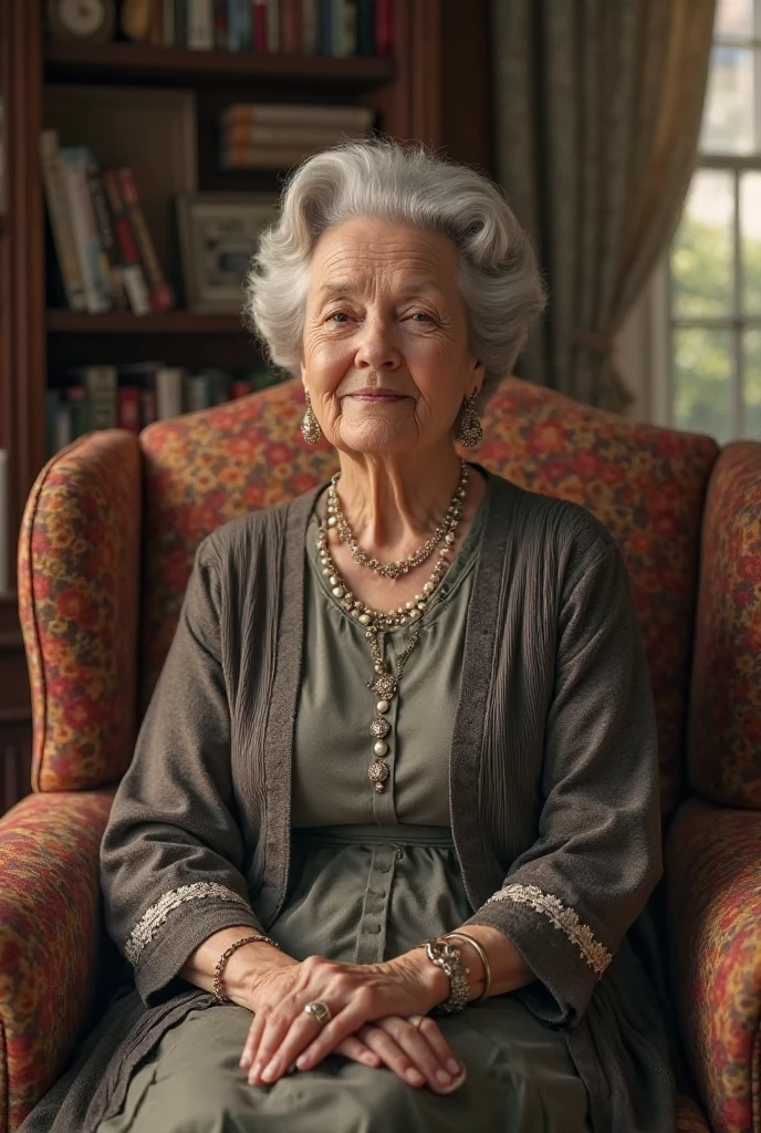 Generate the image of mature and decant grandma - SeaArt AI