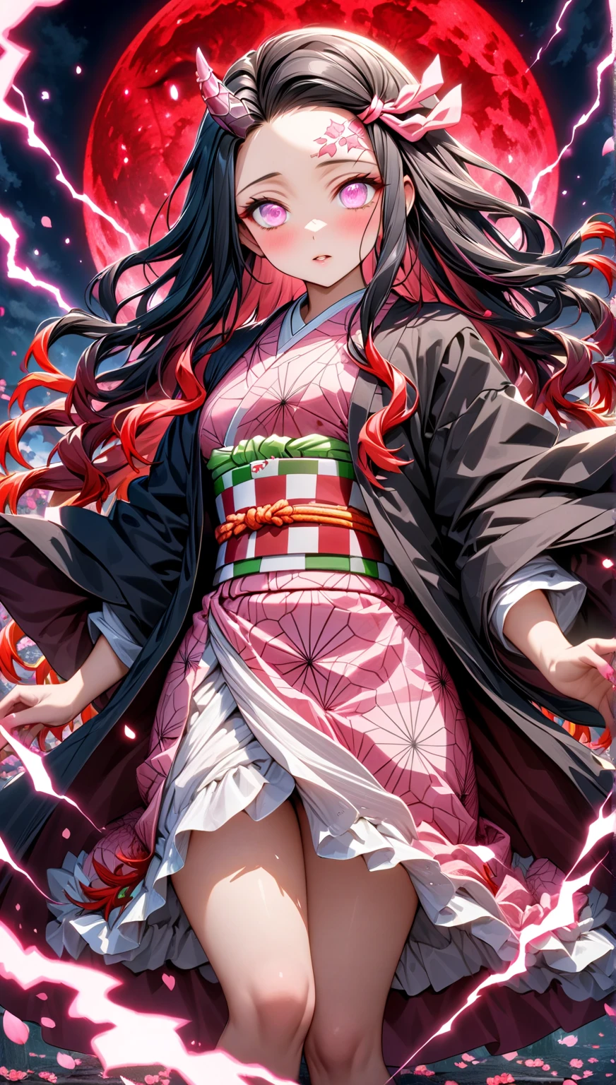 Ultra detailed, highres, absurdres, HDR, master piece, Kamado Nezuko ...