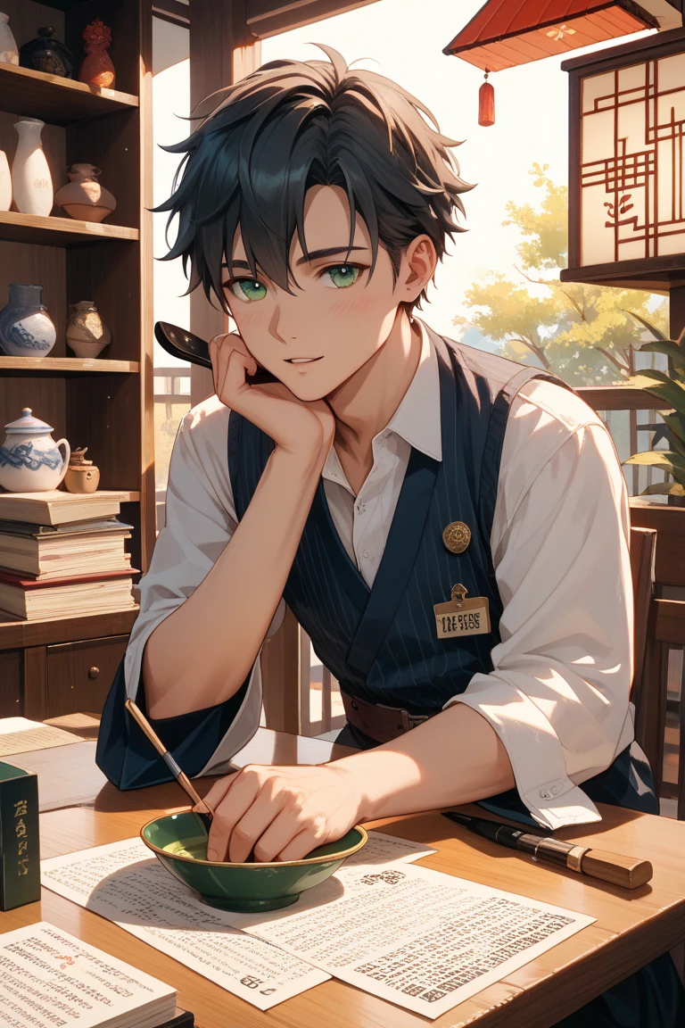 Japanese male writers - SeaArt AI