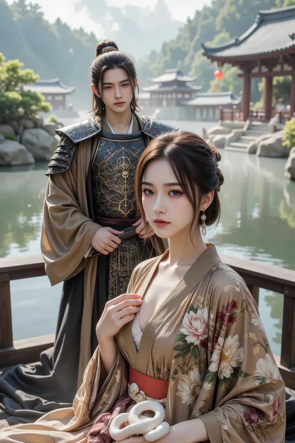 It's like a scene from a movie、 Ultra-high resolution, realistic photo ...