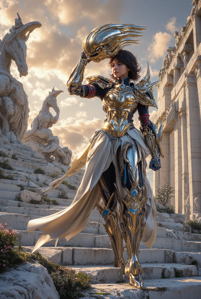 Seiya from Pegasus Main Object: Seiya, Pegasus Knight, wearing her ...