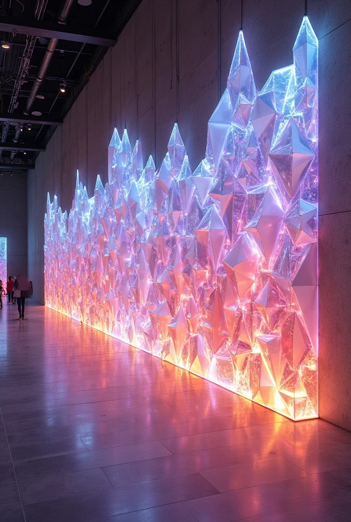 Asme a gloo wall design that celebrates the 8th anniversary - SeaArt AI