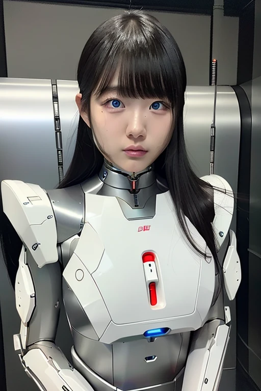Masterpiece, best quality, extremely detailed, Japaese Cyborg girl ...