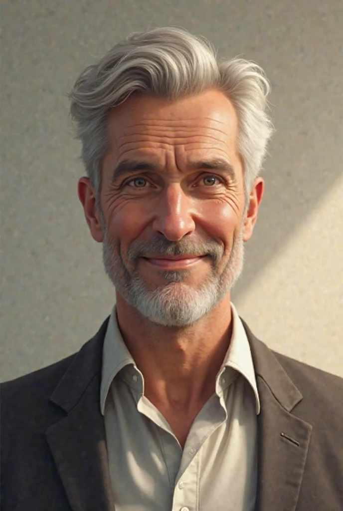 Tall.. fair skinned.. bright eyes.. handsome.. with a fatherly smile a ...