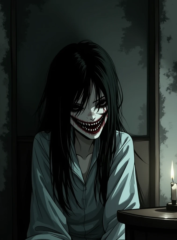 Shadows on the Wall,fear,Thriller,黑暗阴郁的fear场景,阴森fear的人物,Scary ...