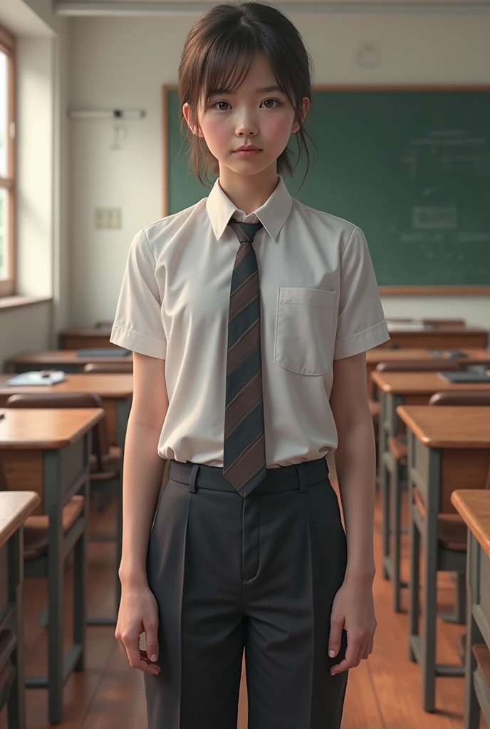Appropriate student uniform in class - SeaArt AI
