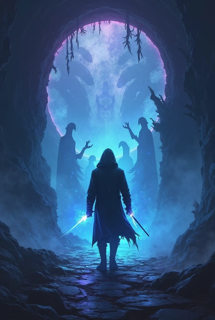 "A high-quality digital banner for a Discord RPG server inspired by ...