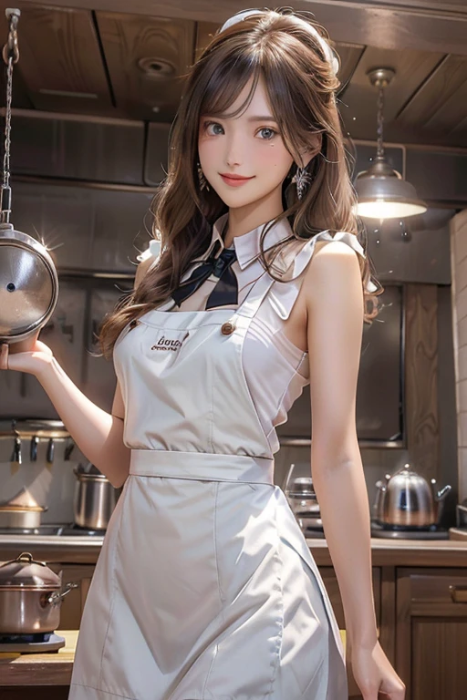 (from below:1.4),((1girl, silverblown hair, long hair, qutel blue eyes ...