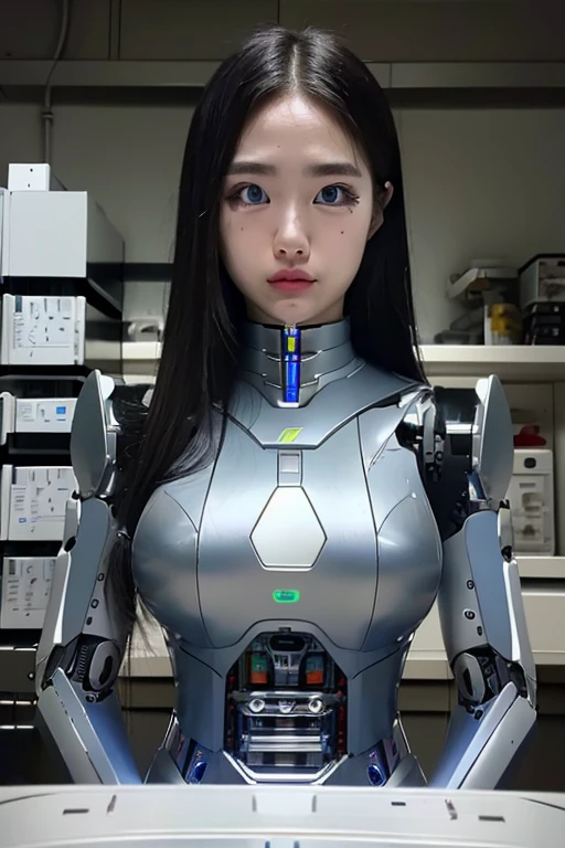 Masterpiece, best quality, extremely detailed, Japaese android girl ...