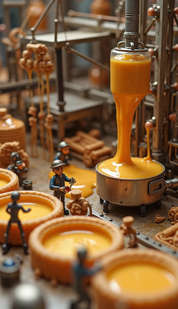 The Mechanical Engineers' Factory A miniature dulce de leche factory ...