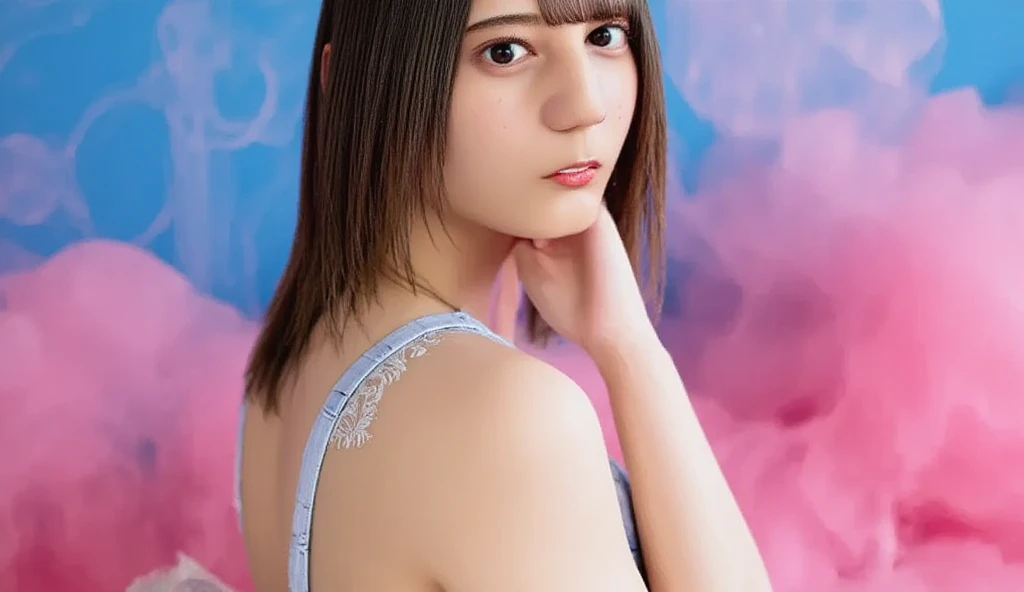 Please show me your beauty :2、新Shii下着製品の宣伝:3、 underwear section - SeaArt AI