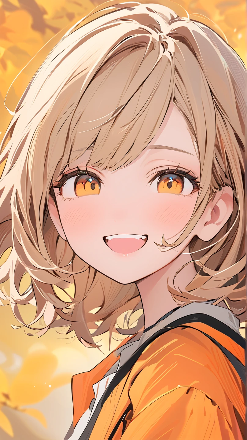 A beautiful illustration of a cute girl winking with a mischievous ...