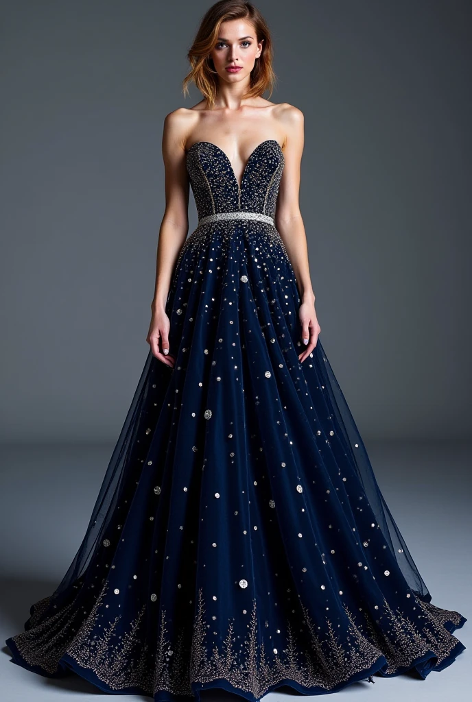 The design of astro-inspired dresses can be a combination Great between ...
