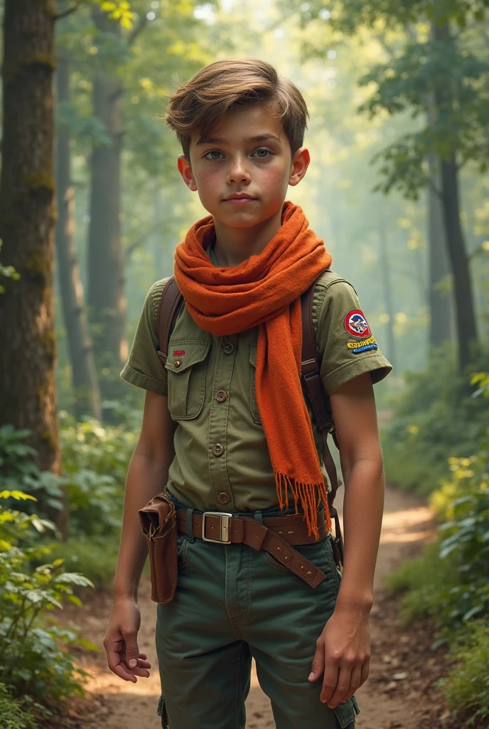 Scout scarf - SeaArt AI