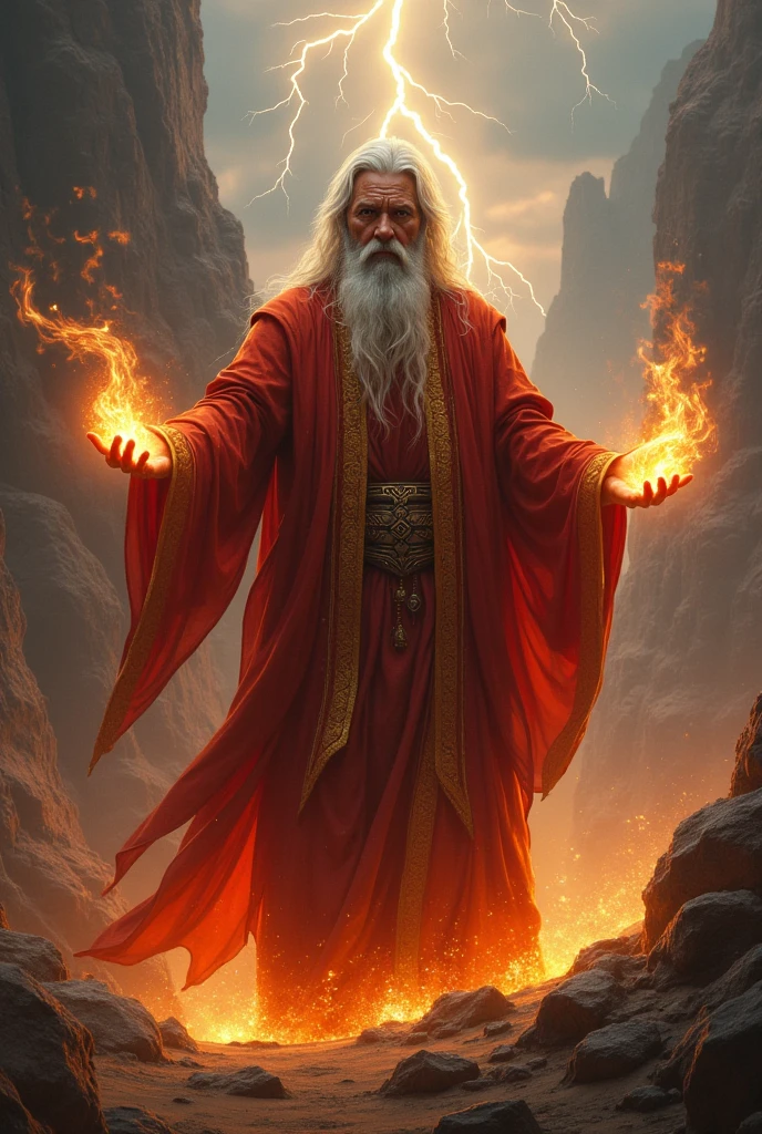 Elijah — The Fire Prophet - SeaArt AI