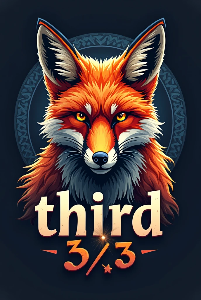 Logo with a fox, Written (Third 3/3 - SeaArt AI
